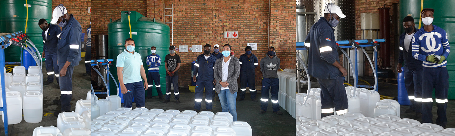 KSM Chemicals helps Sasol deliver 500 000 litres of hand sanitiser ...
