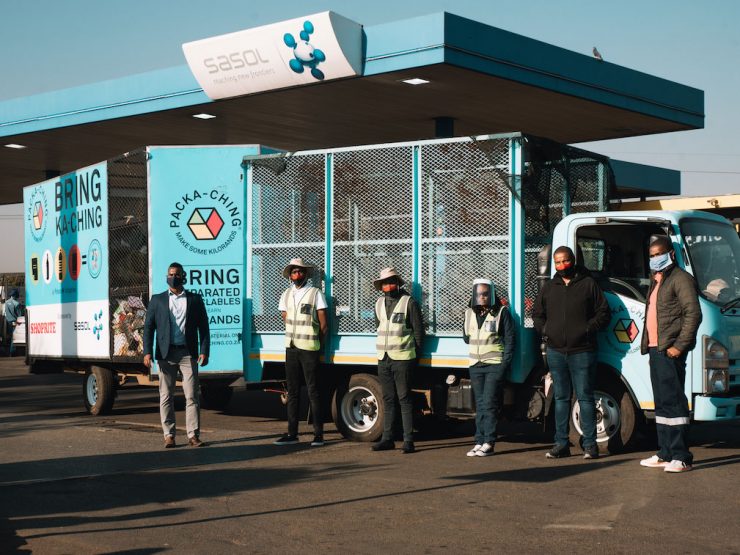 Sasol funds innovative Packa-Ching recycling initiative - Sasol in Society