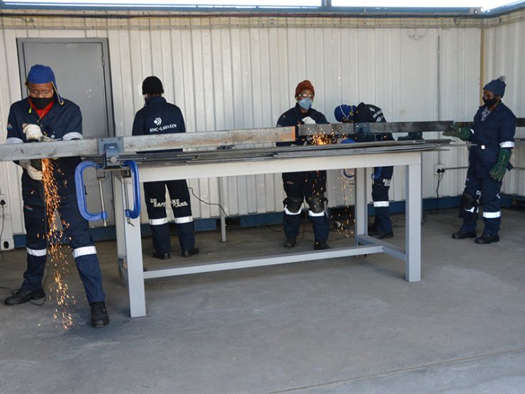 Boitjhorisong Welding Training Centre Sasol In Society